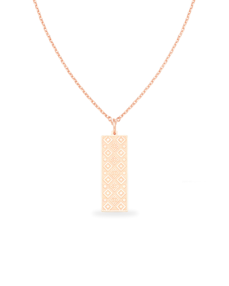 Colier cu perle JASMINE GARDEN, aur roz | IONA