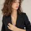 Colier Lung SICILIA INAMORATA cu Perle Veritabile de Cultura, Aur Roz ...